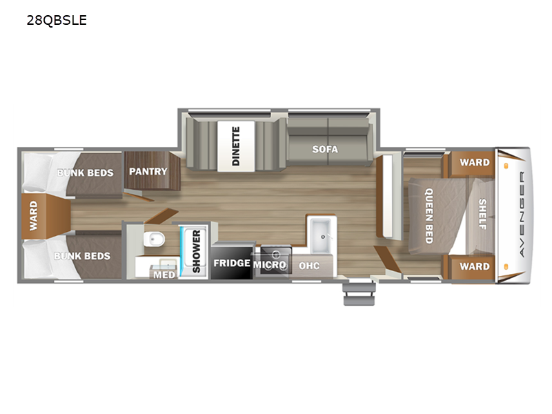 New 2024 Prime Time Avenger 28qbsle For Sale In Colton Ca 92324 At ...